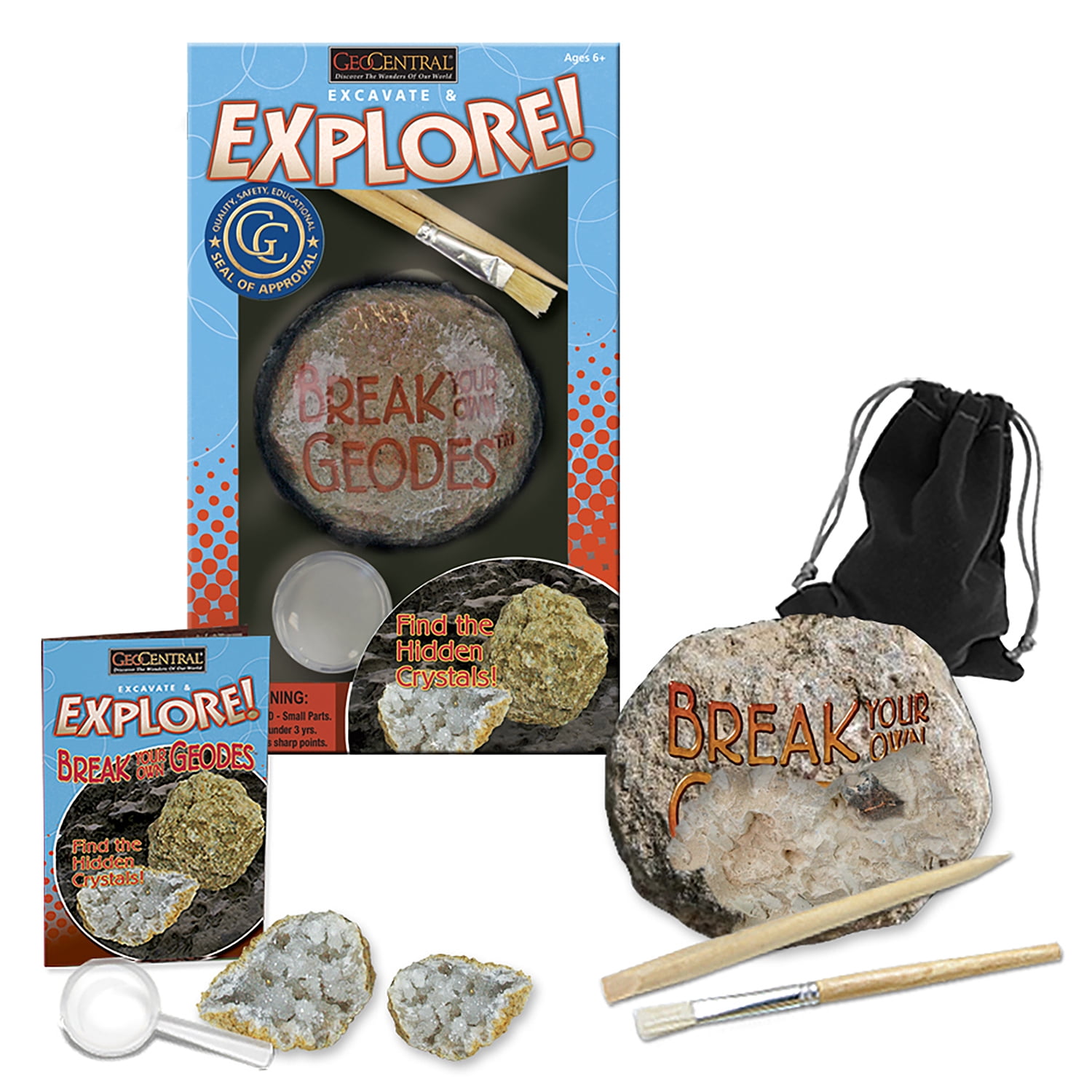 Rock N Rc Dgbyg Geode Excavation Kit - Walmart.com