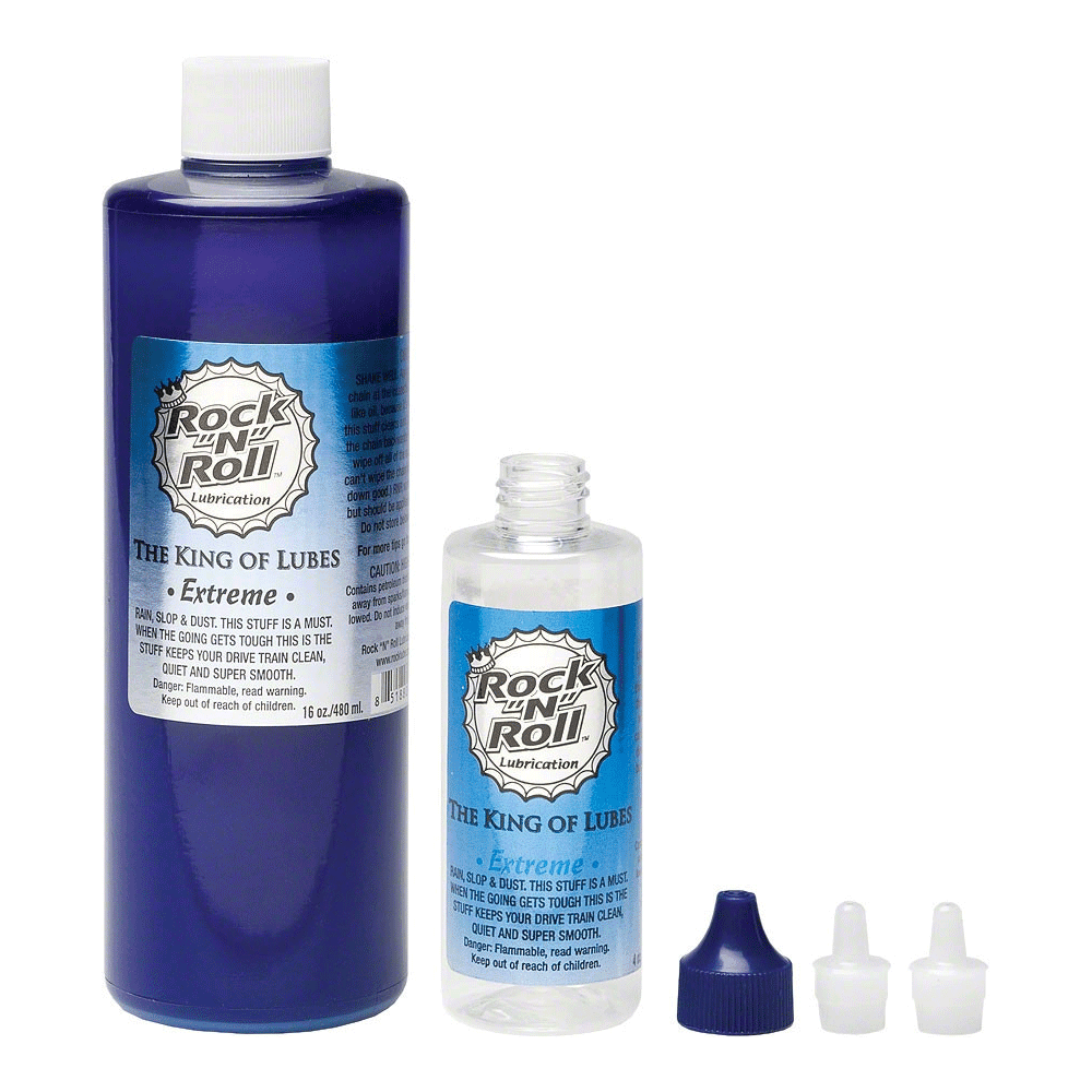 Rock N Roll Extreme 16oz Bicycle Chain Lube Kit for Mountain and Wet ...