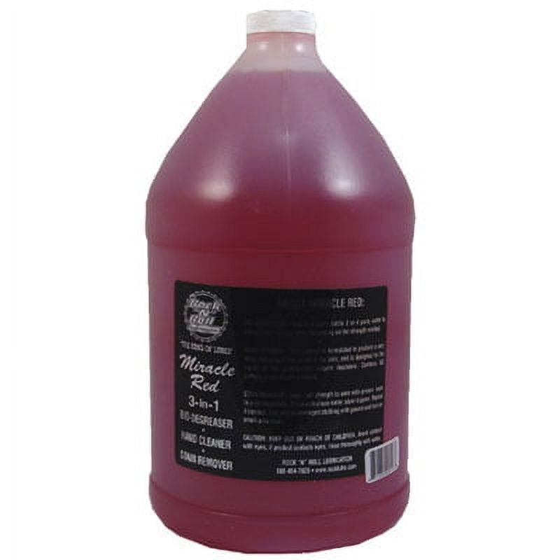 Rock-N-Roll Miracle Red Bio-Cleaner/Degreaser, 1 Gallon - Walmart.com