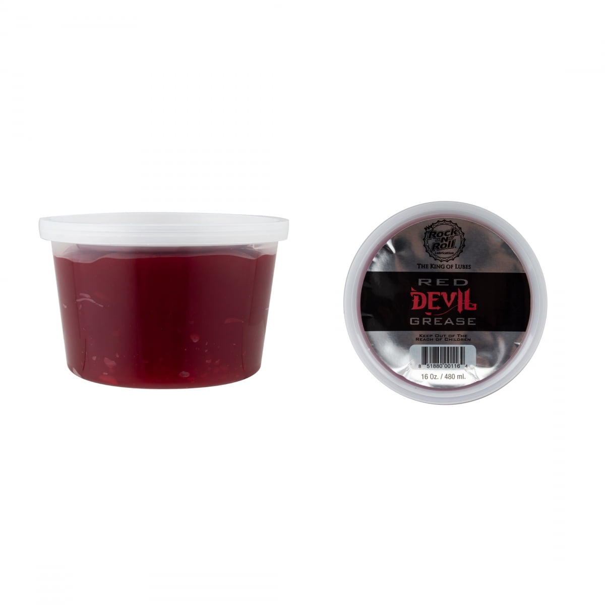 Rock N Roll Red Devil Grease Tub 1lb All-Purpose Bicycle Grease ...