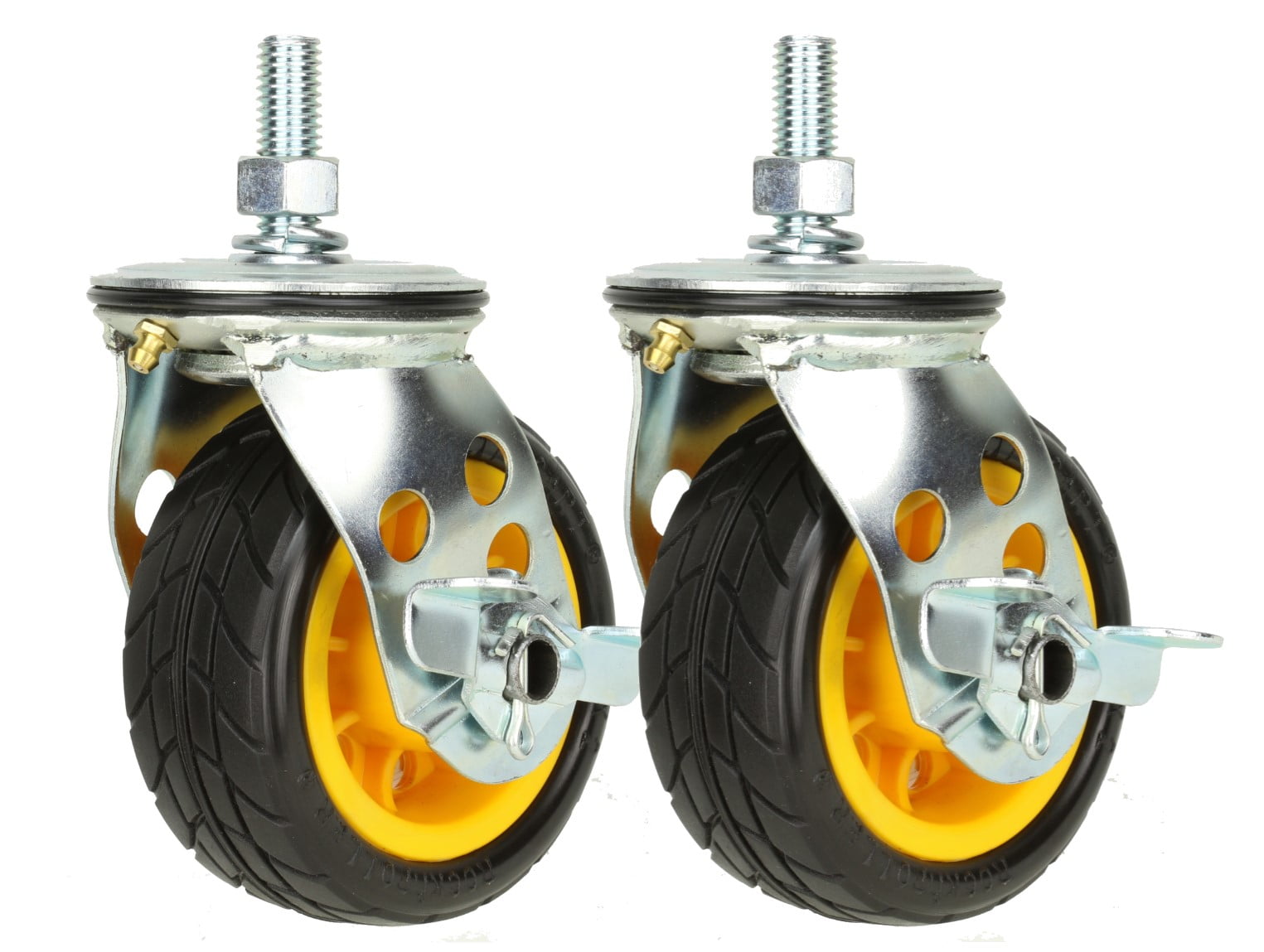 Rock-N-Roller Glider Caster with Brake 2-Pack for R14G & R16RT Multi ...