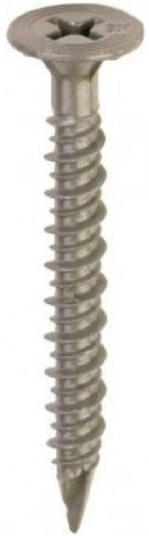 Rock-On 23311 9 by 1-5/8" Serrated Head Star Drive Cement Board Screws ...