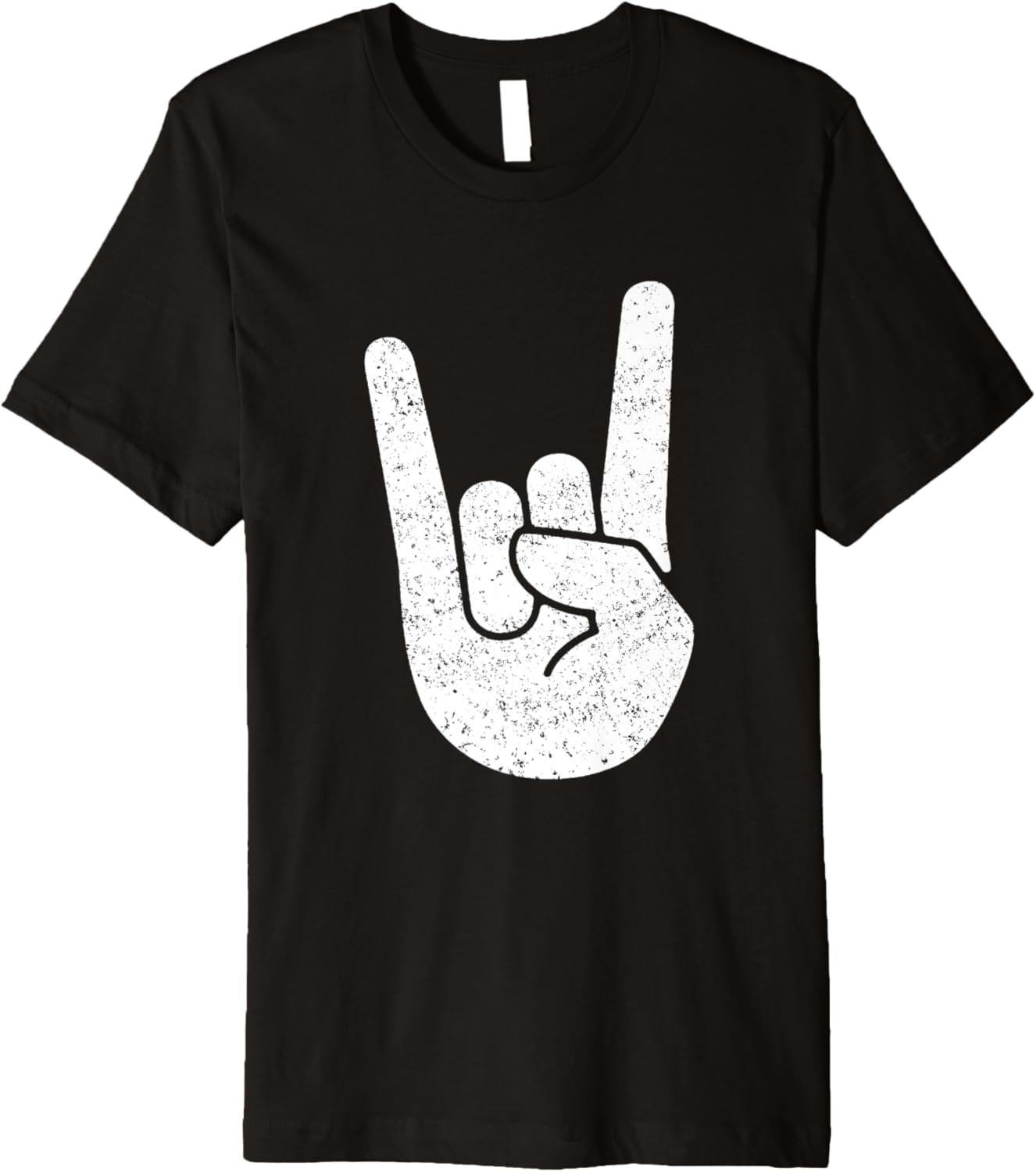 Rock On Hand T Shirt | Hand Horn Symbol Shirt - Walmart.com