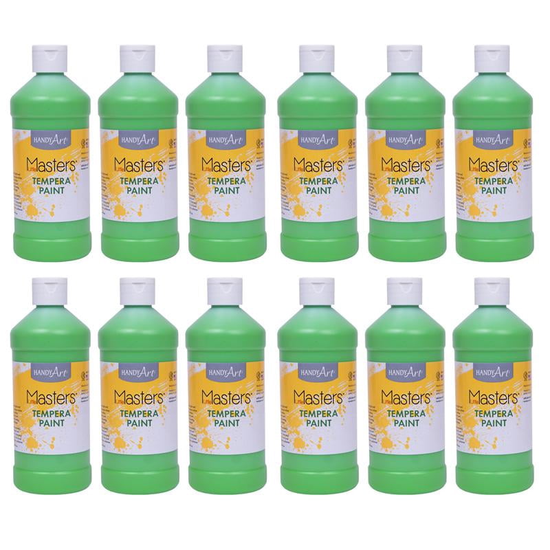 Rock Paint & Handy Art RPC201742-12 Tempera Paint Pint, Light Green ...
