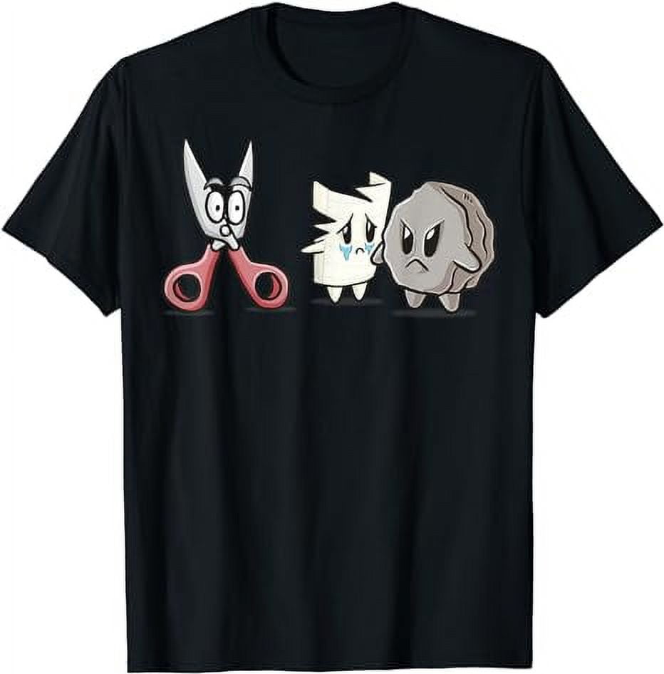 Rock Paper Scissors Nerd Geek Gamer Internet Meme Geeky Joke T-Shirt ...
