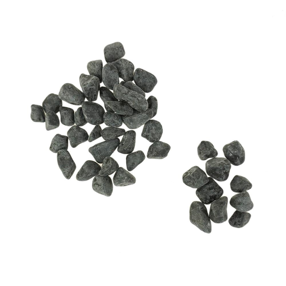 Rock Pebble Vase Fillers, Black, 500-Gram - Walmart.com
