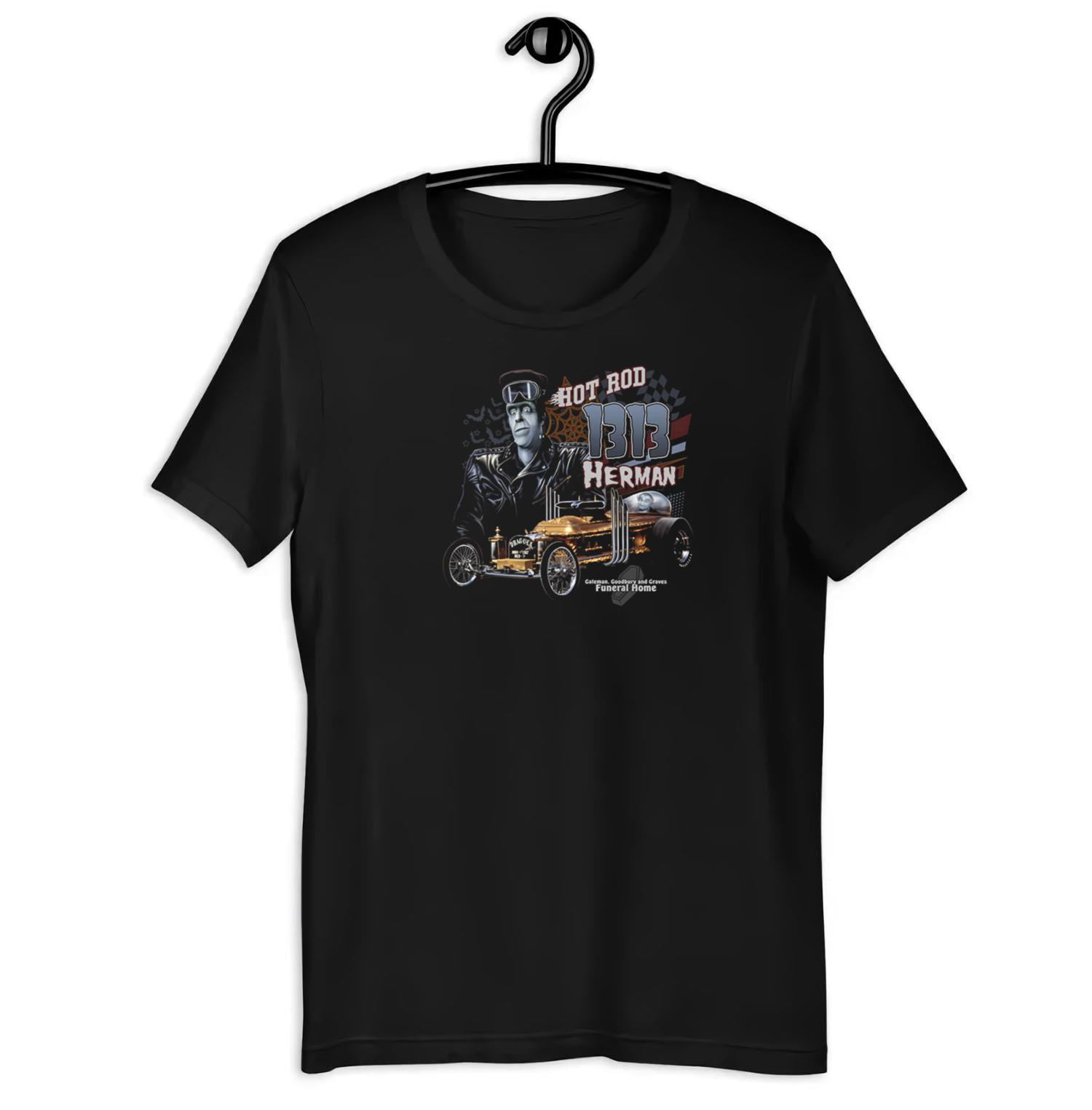 Rock Rebel The Munsters Hot Rod Herman T-Shirt-TH28104 - Walmart.com
