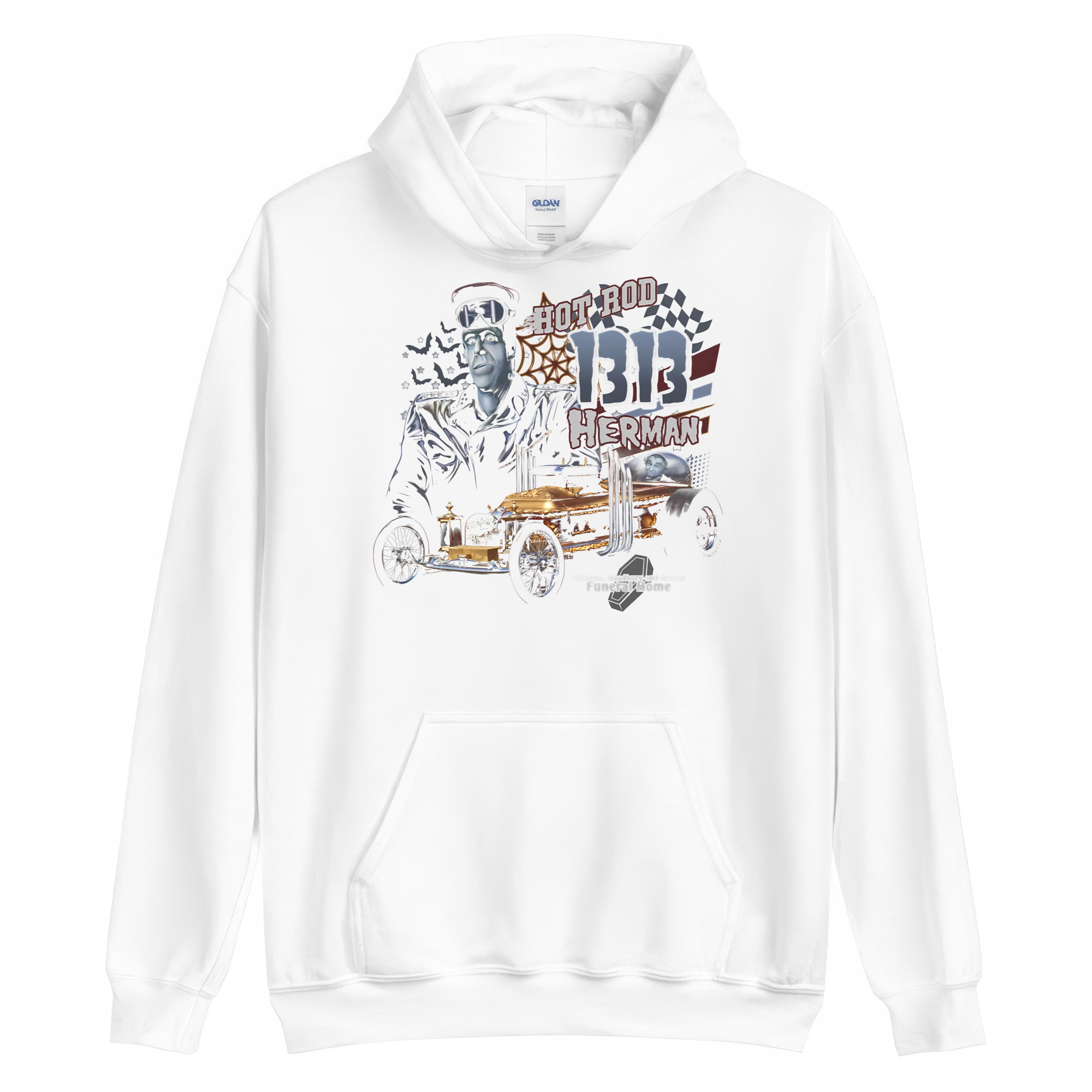 Rock Rebel The Munsters Hot Rod Herman T-Shirt - Walmart.com