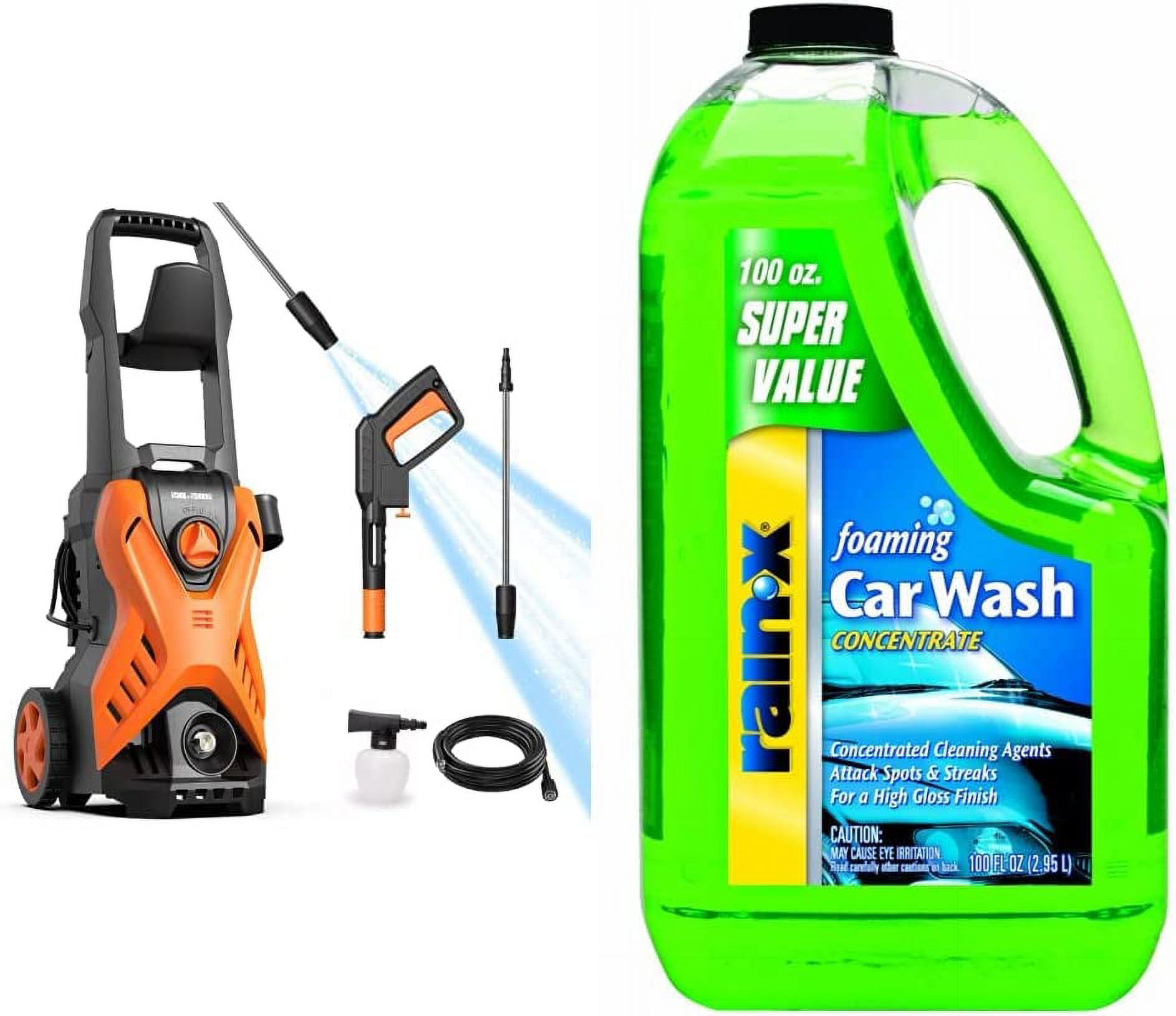 Rock&Rocker Electric Pressure Power Washer 2150 PSI 1.6 GPM Portable ...