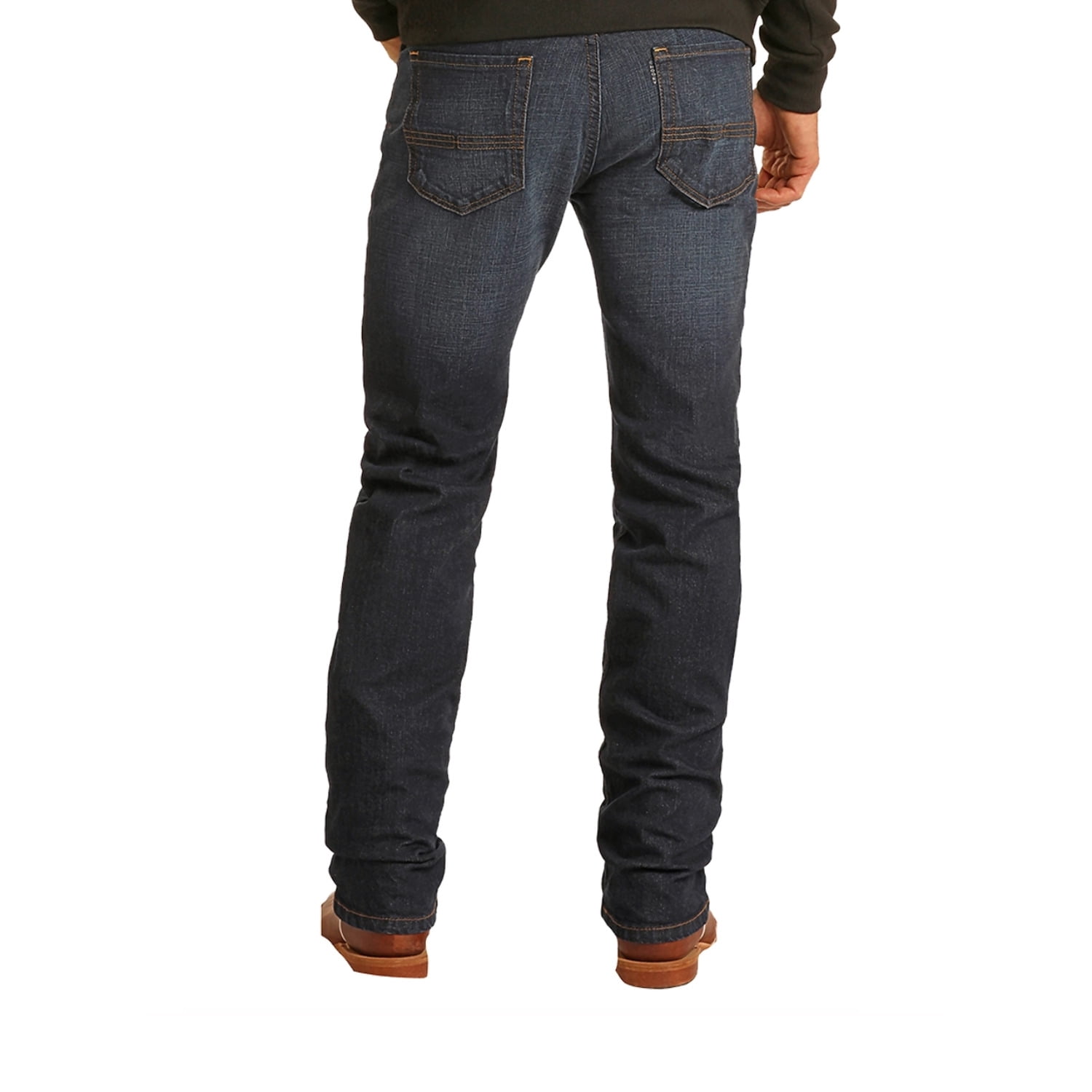 Rock Roll Denim Men's Hooey Reflex Revolver Dark Wash Jeans M1R1806-40 ...