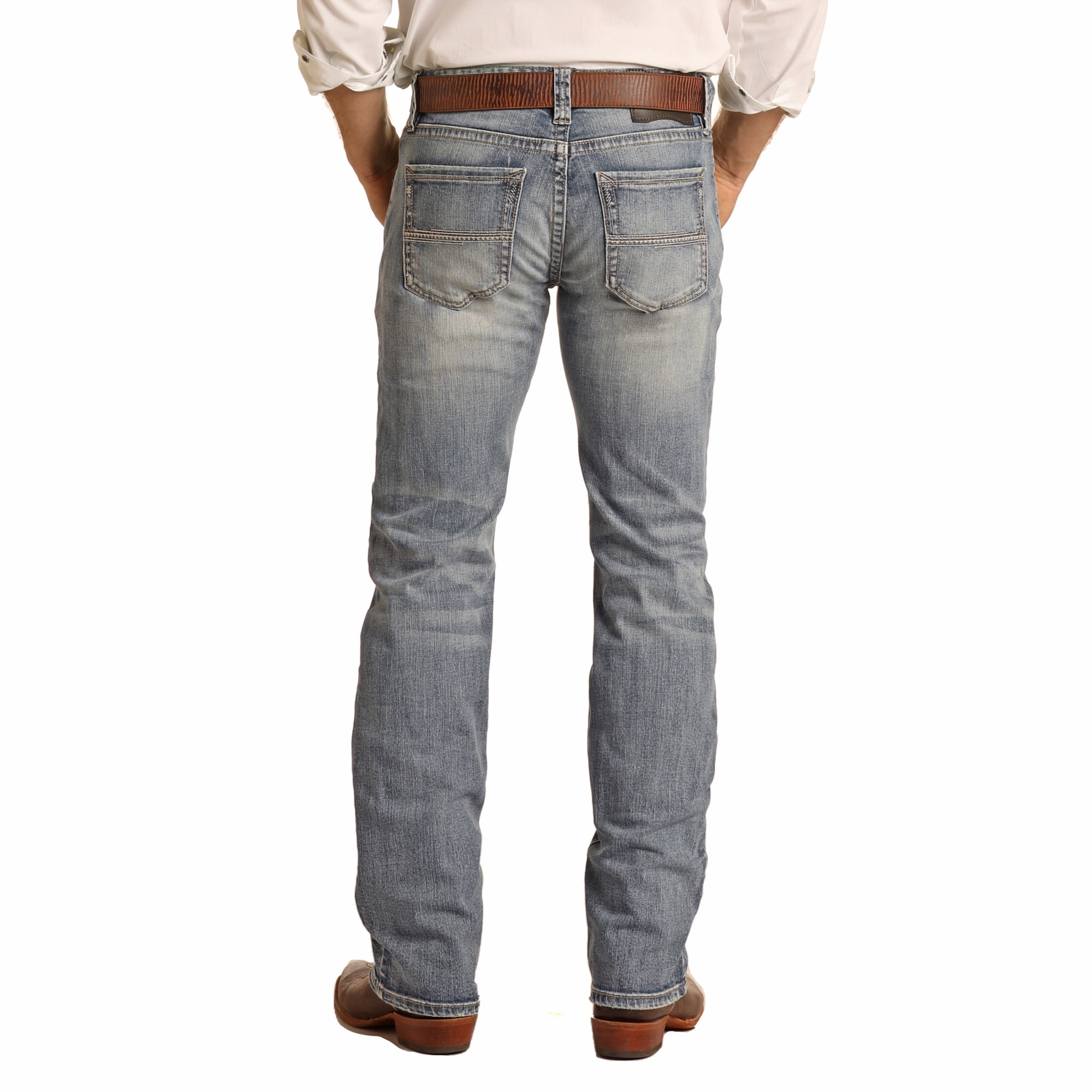 Rock Roll Denim® Men's Reflex Pistol Straight Leg Jeans M1P3580 ...