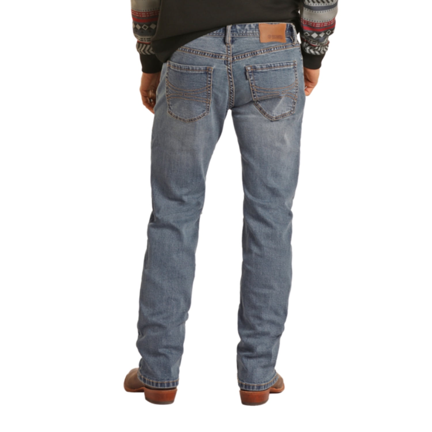 Rock Roll® Men's Light Vintage Revolver Jeans HYMD1RR0V7 - Walmart.com