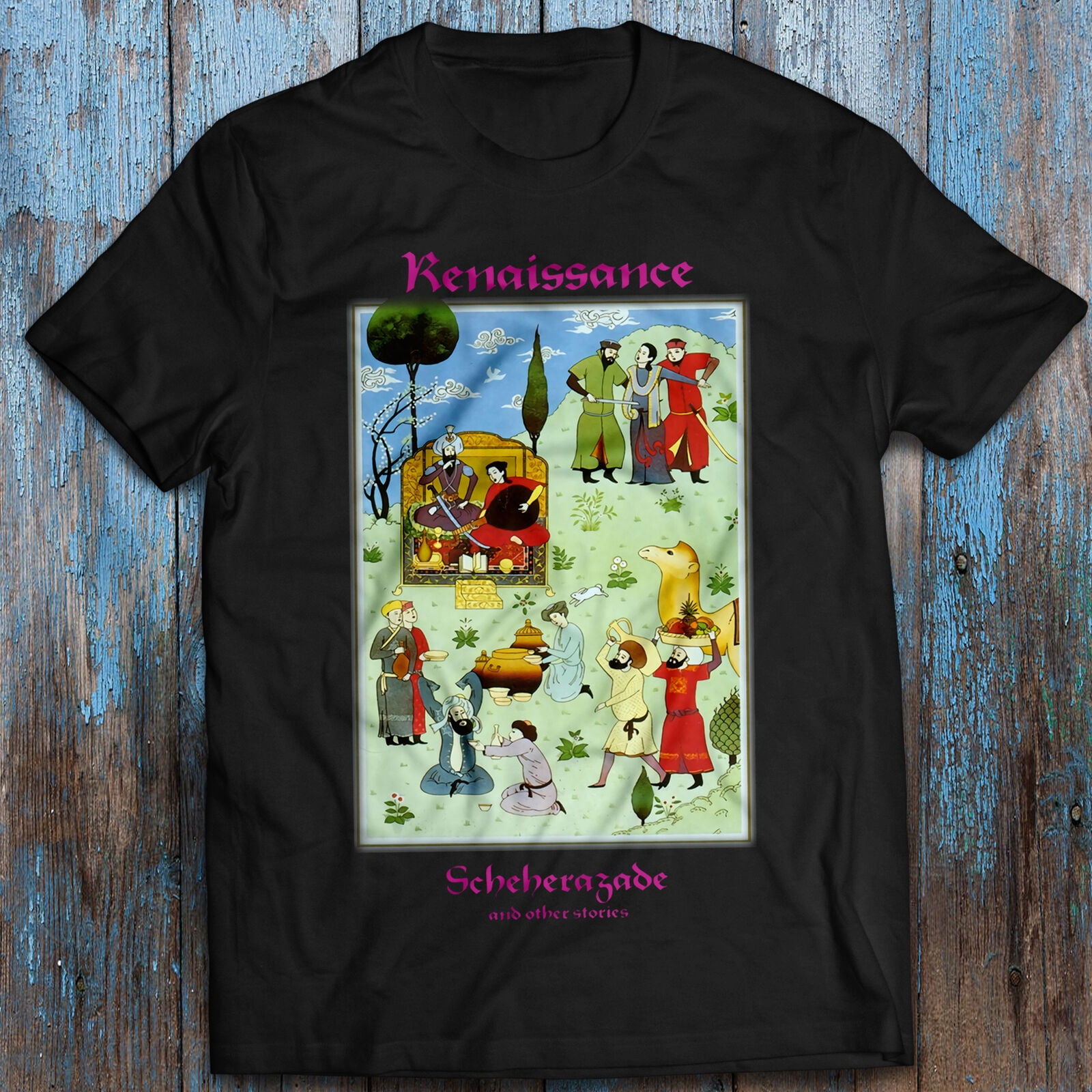 Rock Scheherazade and Other Stories Cotton T-Shirt Renaissance Tee ...