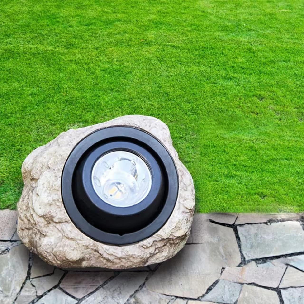 Rock Solar Spot Lights - Super Bright, Waterproof LED Landscape Lights ...