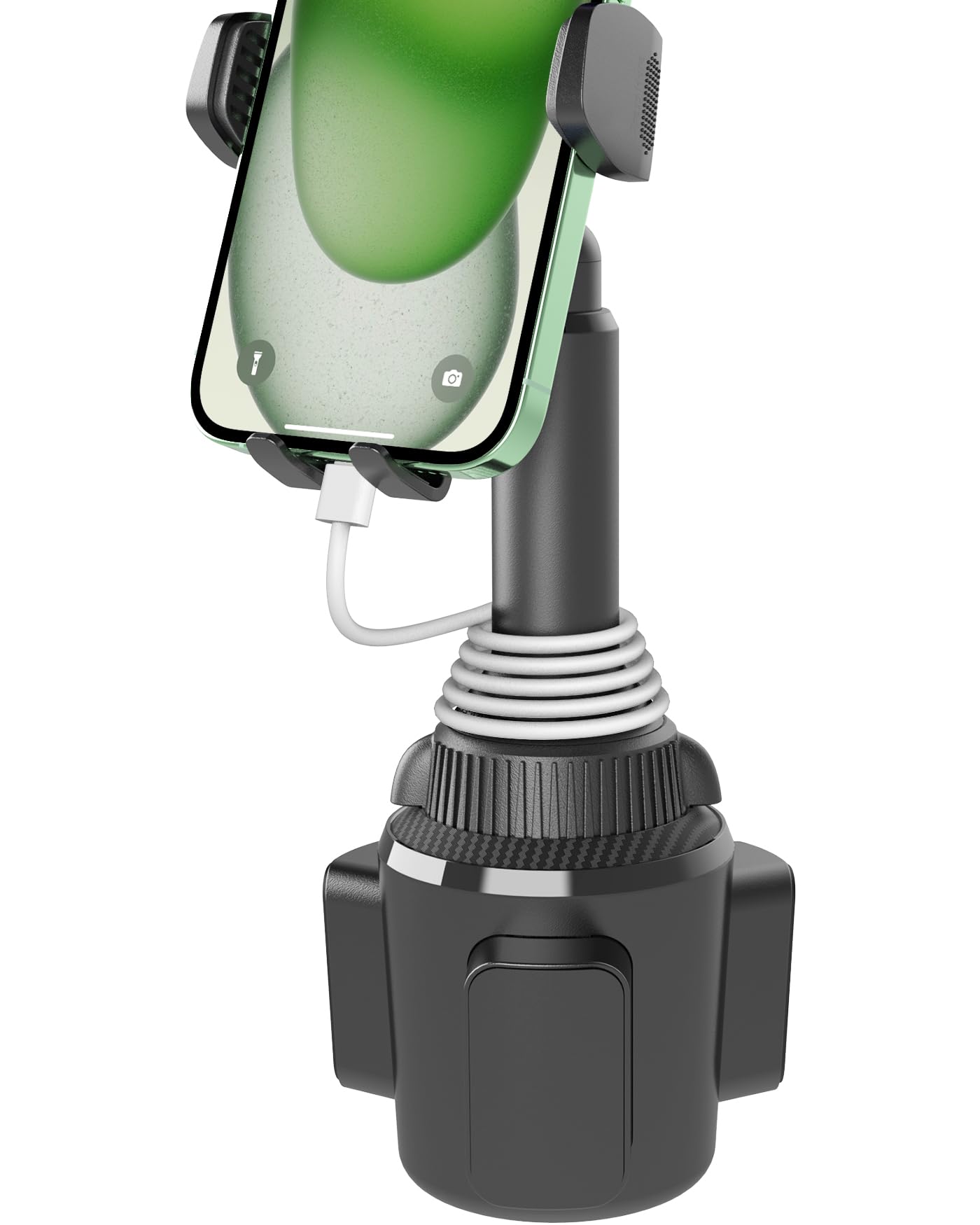 Rock Solid Cup ZS23 Holder Phone Mount for Car Low Profile No Shaking ...