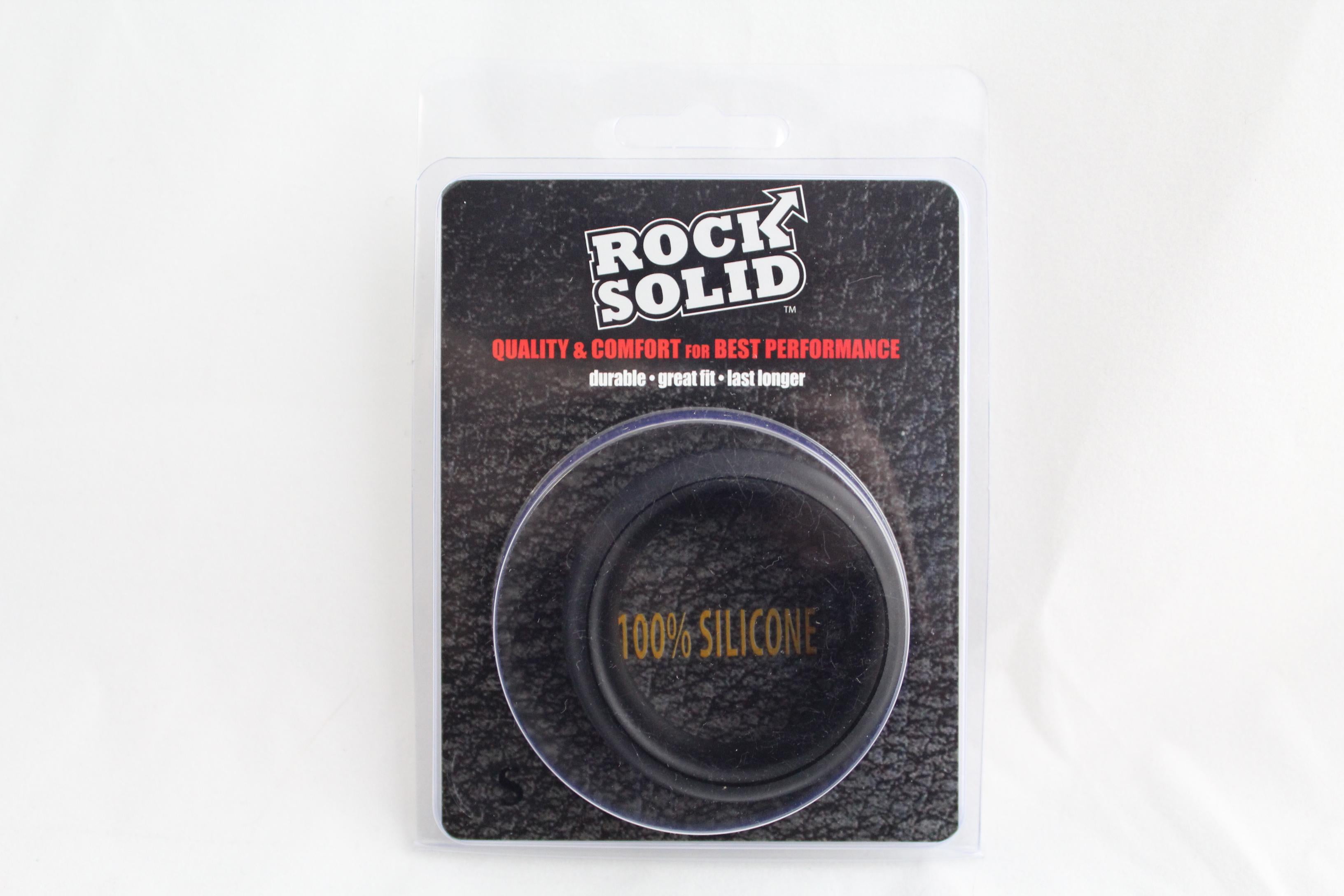 Rock Solid Silicone Black C Ring 1 3/4" - Walmart.com
