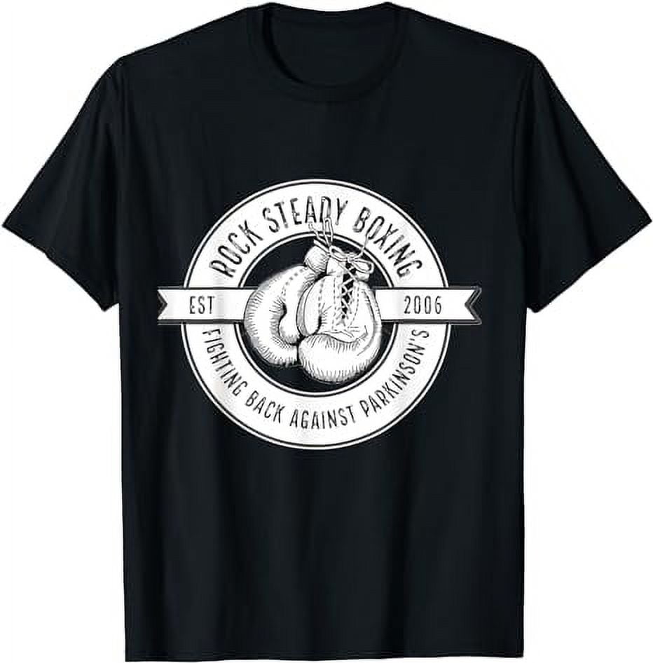 Rock Steady Boxing Fighting Back Against Parkinson Est 2006 T-Shirt ...