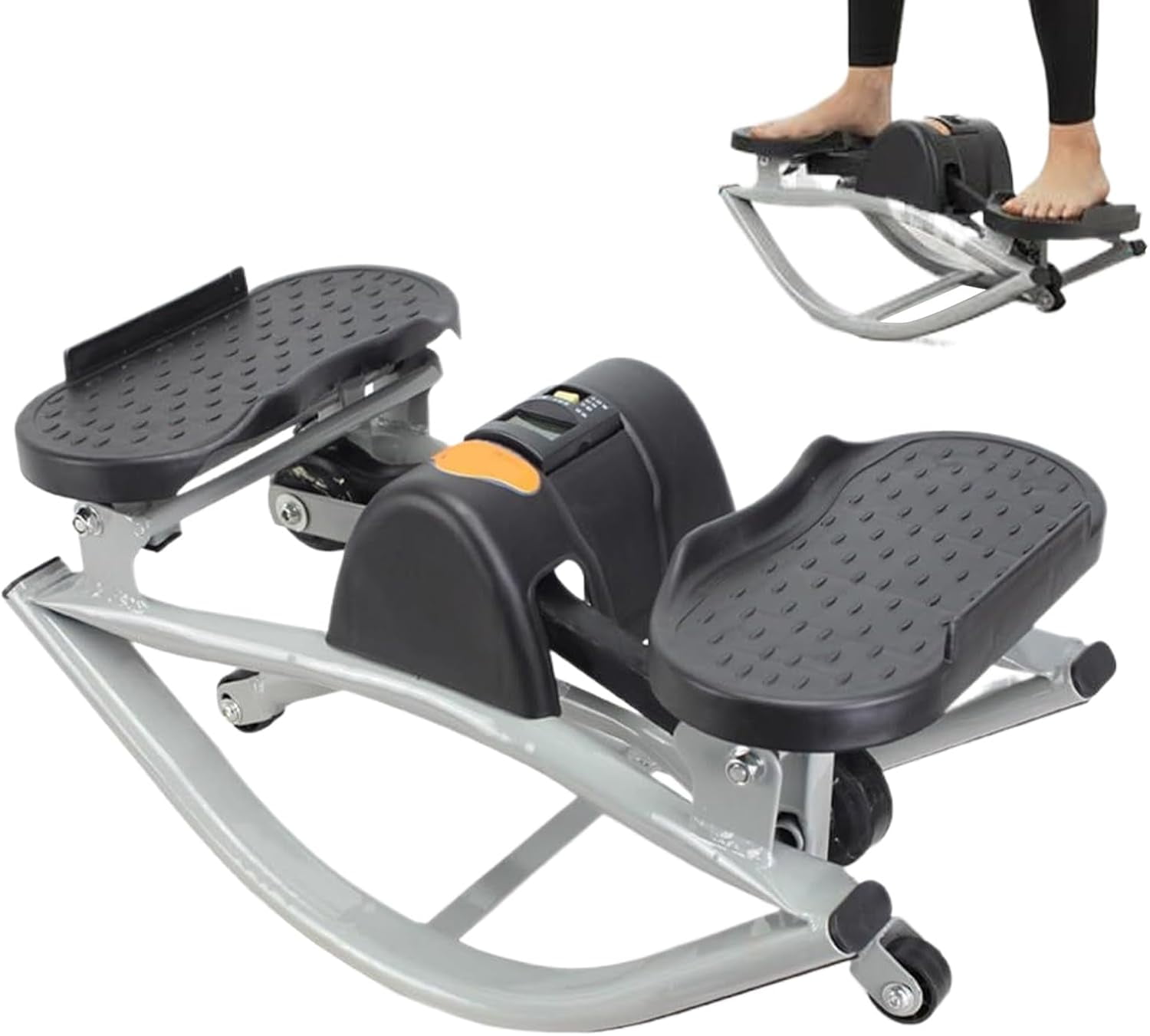 Rock Stepper Workout Machine – Lateral Rocking Fitness Stepper, Compact ...