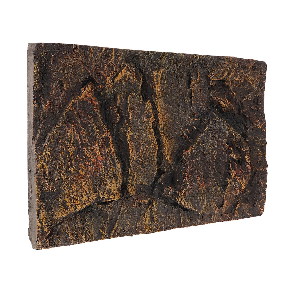 Rock Terrarium Background 3d Reptile Tank Background Board Stereo ...