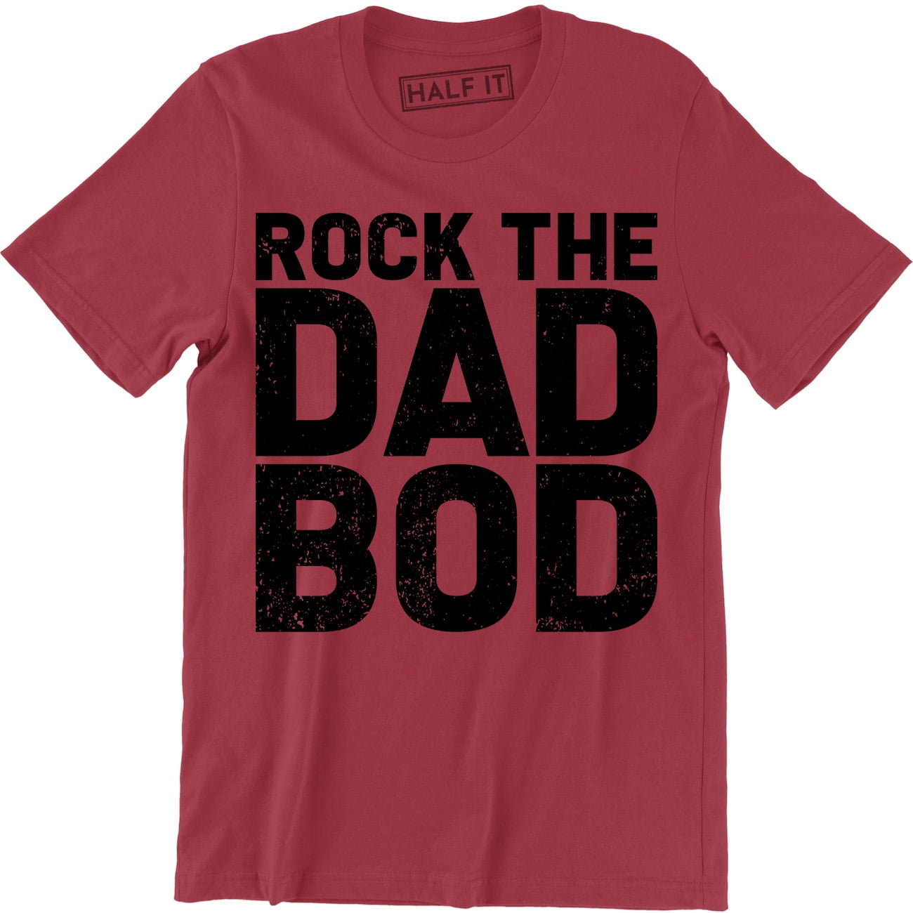 Rock The Dad Bod Top Daddy Love Music Husband Fathers Day Men's T-Shirt ...