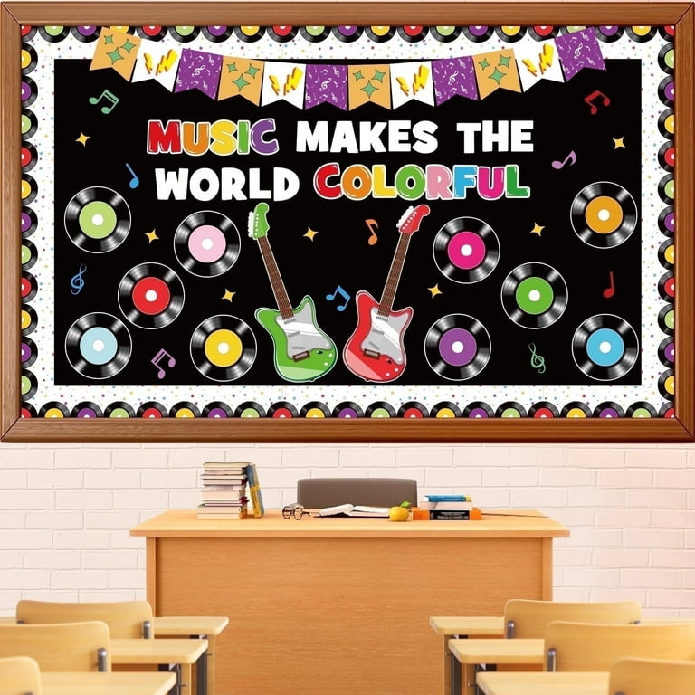 Rock And Roll Bulletin Board Ideas Rock'n'Roll Classroom Theme Ideas