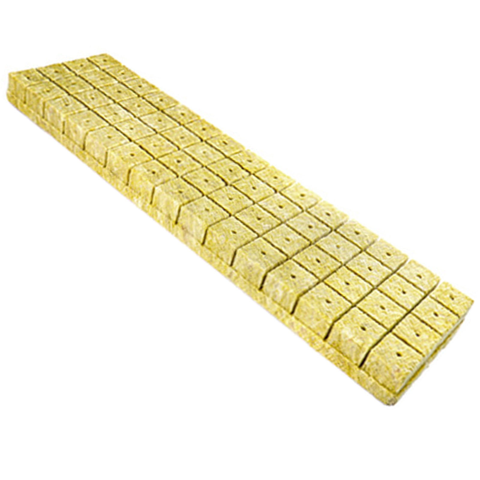 Rock Wool Hydroponic Grow Media Cubes Garden Seedling Block Water Cultivation Seeding Sowing ...
