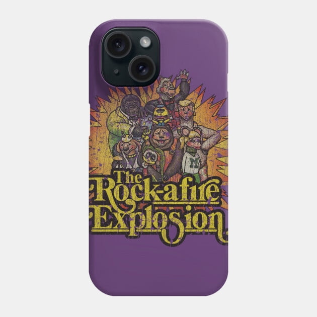 Rock a Fire Explosion Funny Animatronic Compatible Phone Case for ...