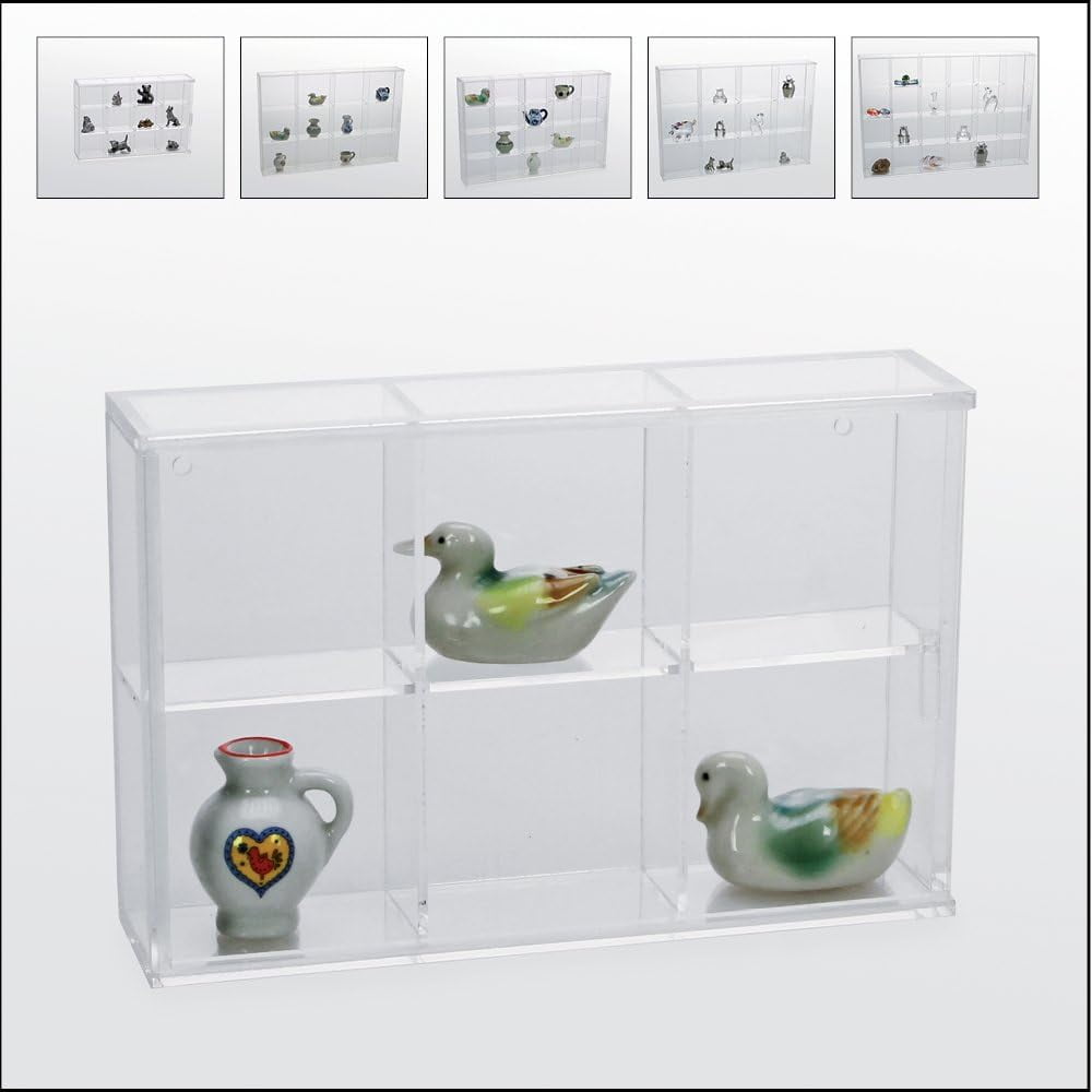 Rock and Mineral Display Case Small with 6 compartments - Walmart.com