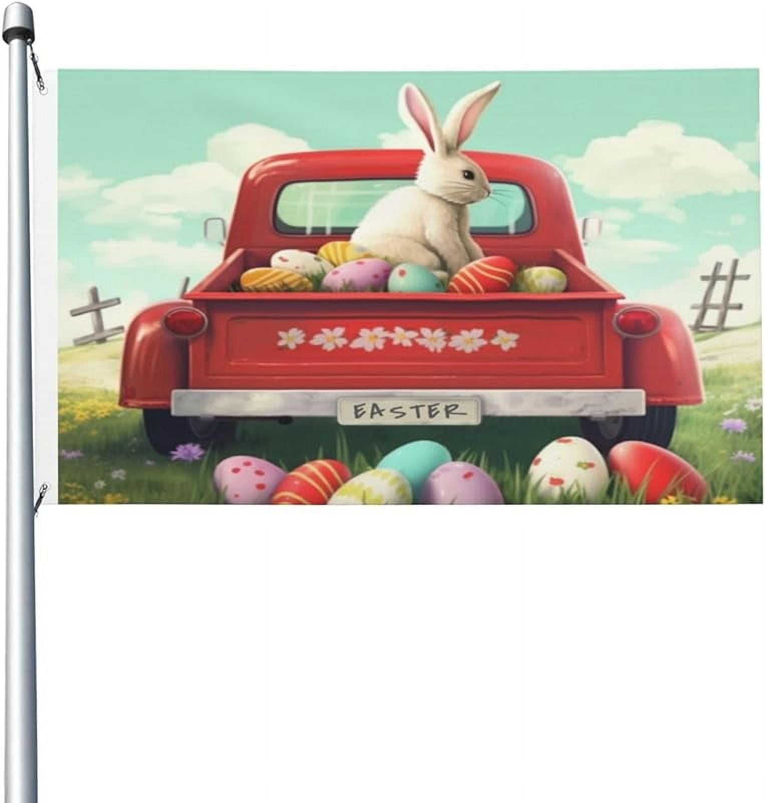 Rock and Roll Skeleton Skull Boho Hippie Double-sided Printed Flag 3x5 ...