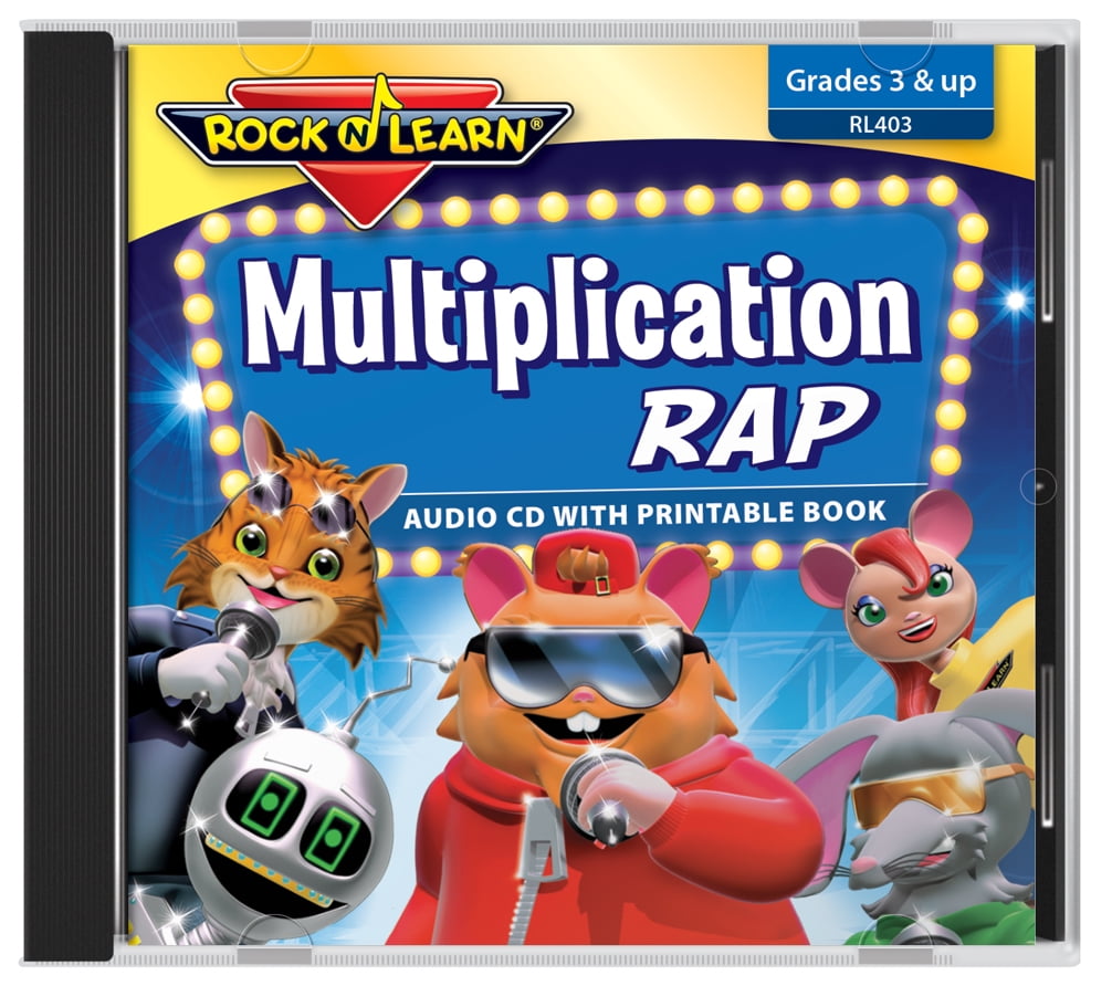 Rock 'n Learn: Multiplication Rap CD (Audiobook) - Walmart.com