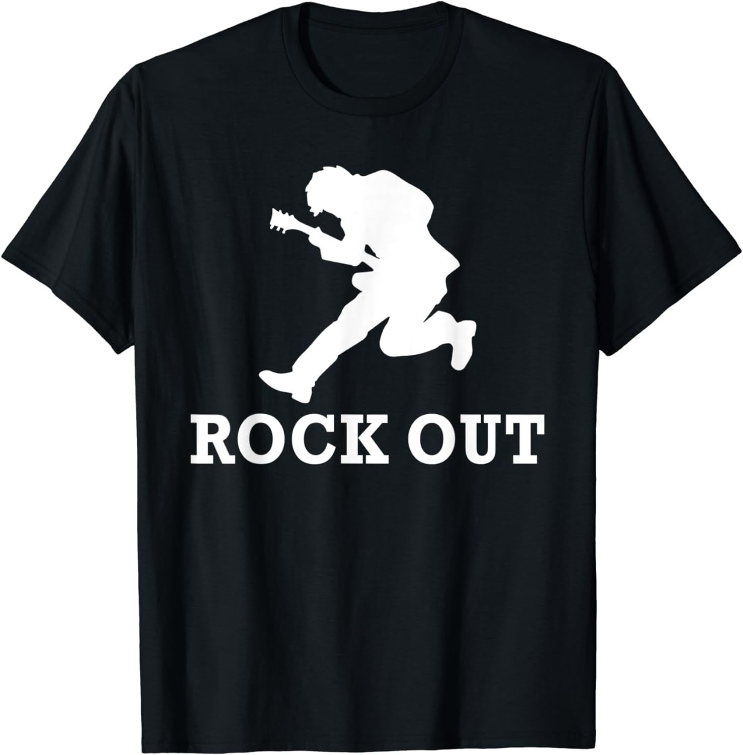 Rock out Rock and Roll Rocker T-Shirt - Walmart.com