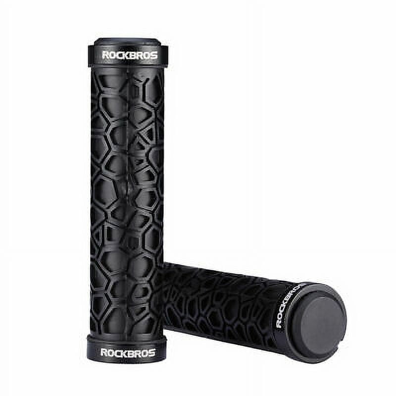 RockBros Lock on Mountain Bike Grips Handlebar Grips Anti-slip ...