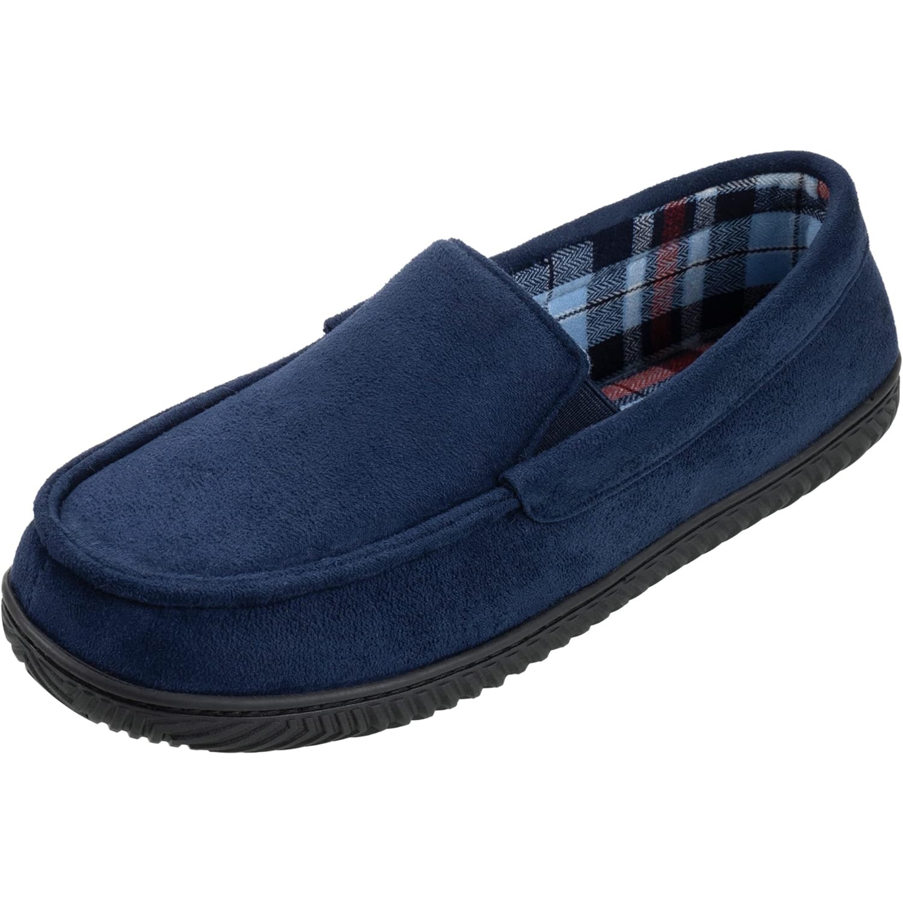 Ravelier Men's Alexander Flannel Lined Loafer Slipper - Walmart.com