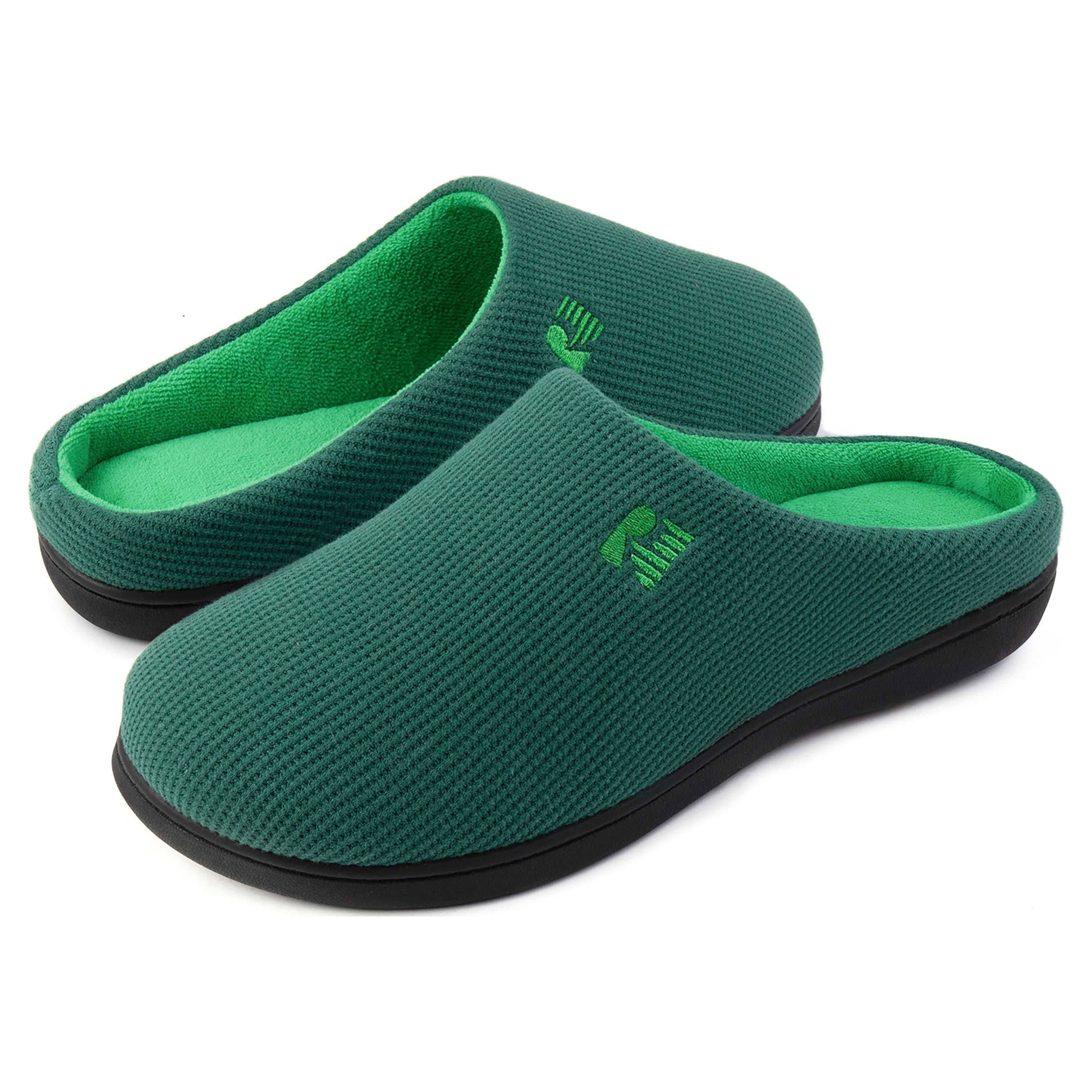 RockDove Men's Original Two-Tone Memory Foam Slipper - Walmart.com