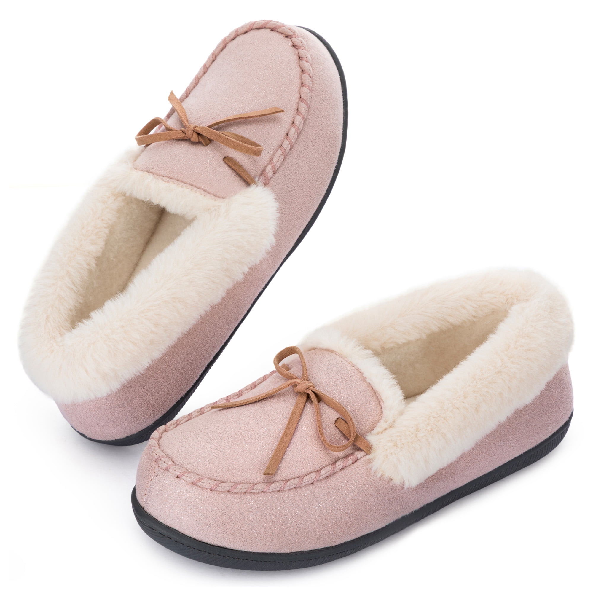 RockDove Classic Sparkle Moccasin Style Women Slipper - Walmart ...