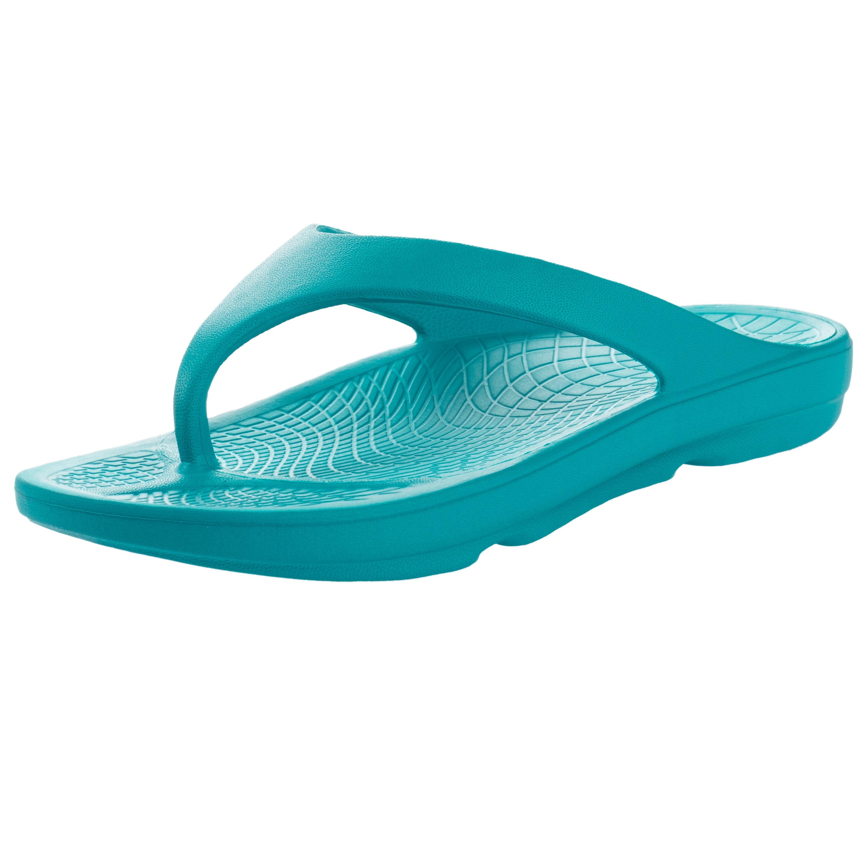 RockDove Women's Casual Flip Flops Slipper, Soft Waterproof Beach ...