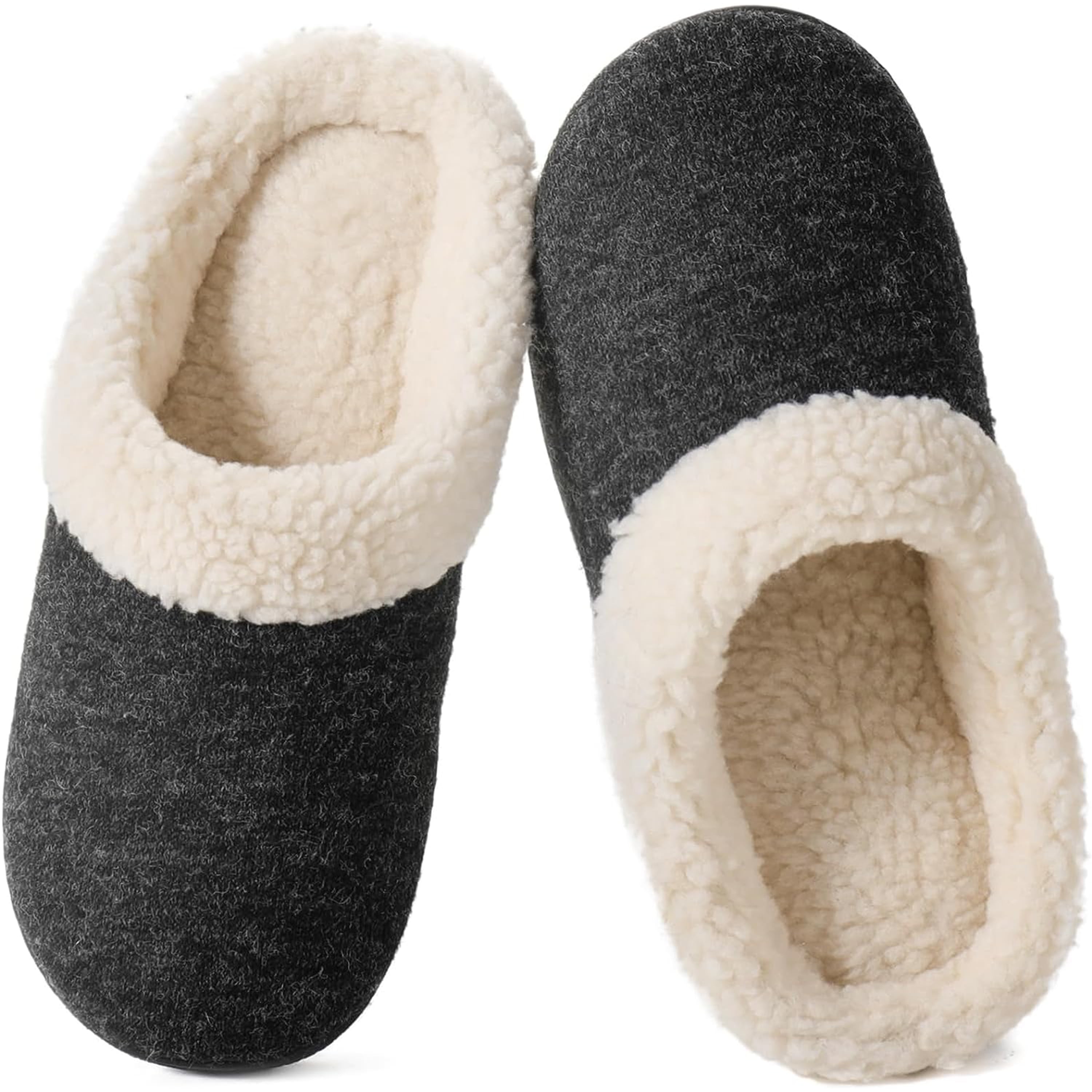 RockDove Women's Claire Sherpa Lined Clog Slipper size 5/6 - Walmart.com
