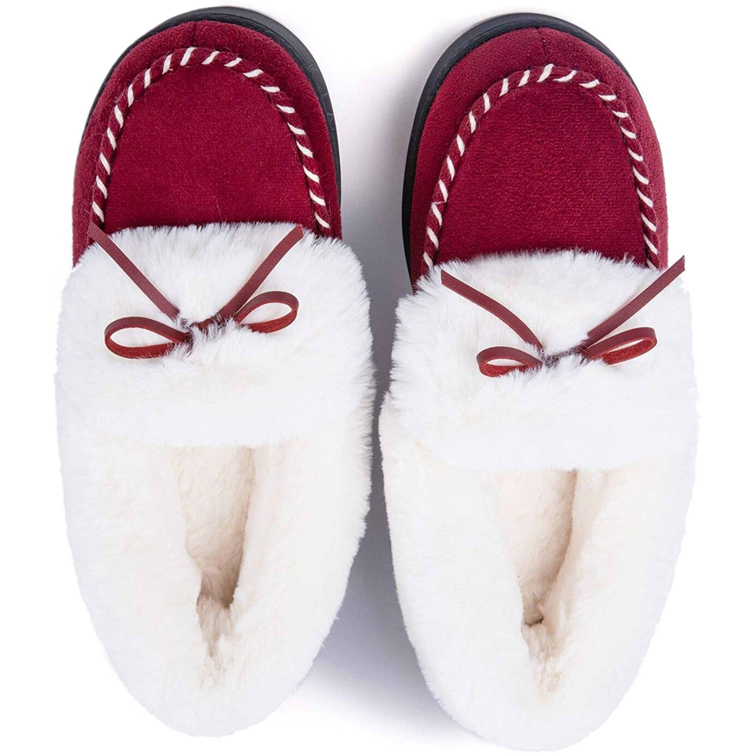 Ravelier Women's Moc Memory Foam Slipper - Walmart.com
