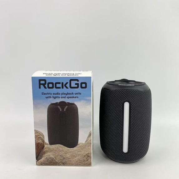 RockGo Electric audio playback units with lights and speakers,Portable Bluetooth Speaker with ...
