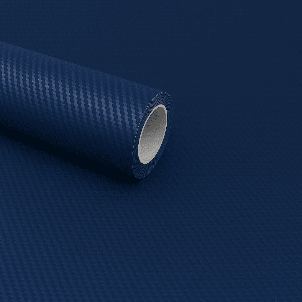 RockRose 3D Matte Navy Blue Carbon Fiber Vinyl Wrap 5FT x 20FT ...