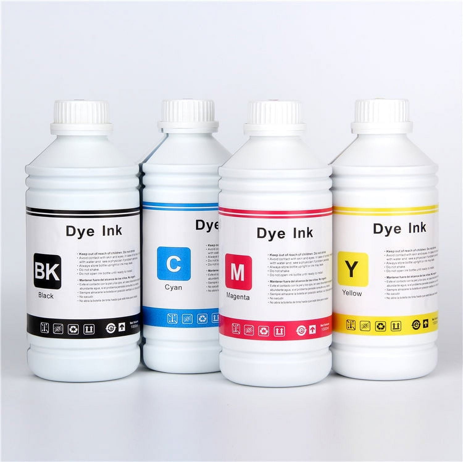 RockRose DTF Transfer Ink 500 ML Smooth Long-Lasting CMYK - Walmart.com