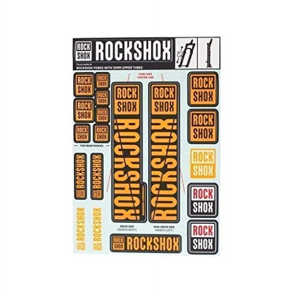 Decal Kit, 35mm, Orange Color Matching Kit - Walmart.com