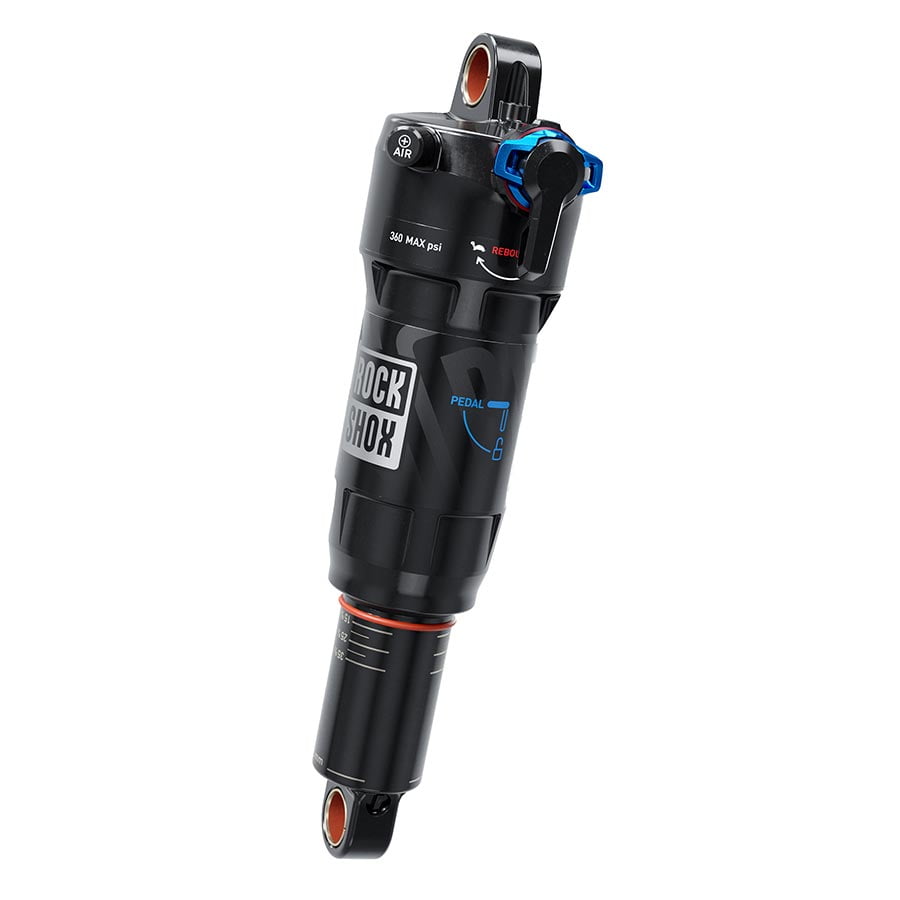 RockShox Deluxe Ultimate RCT C1, Rear shock, 185x55, Shaft Eyelet ...