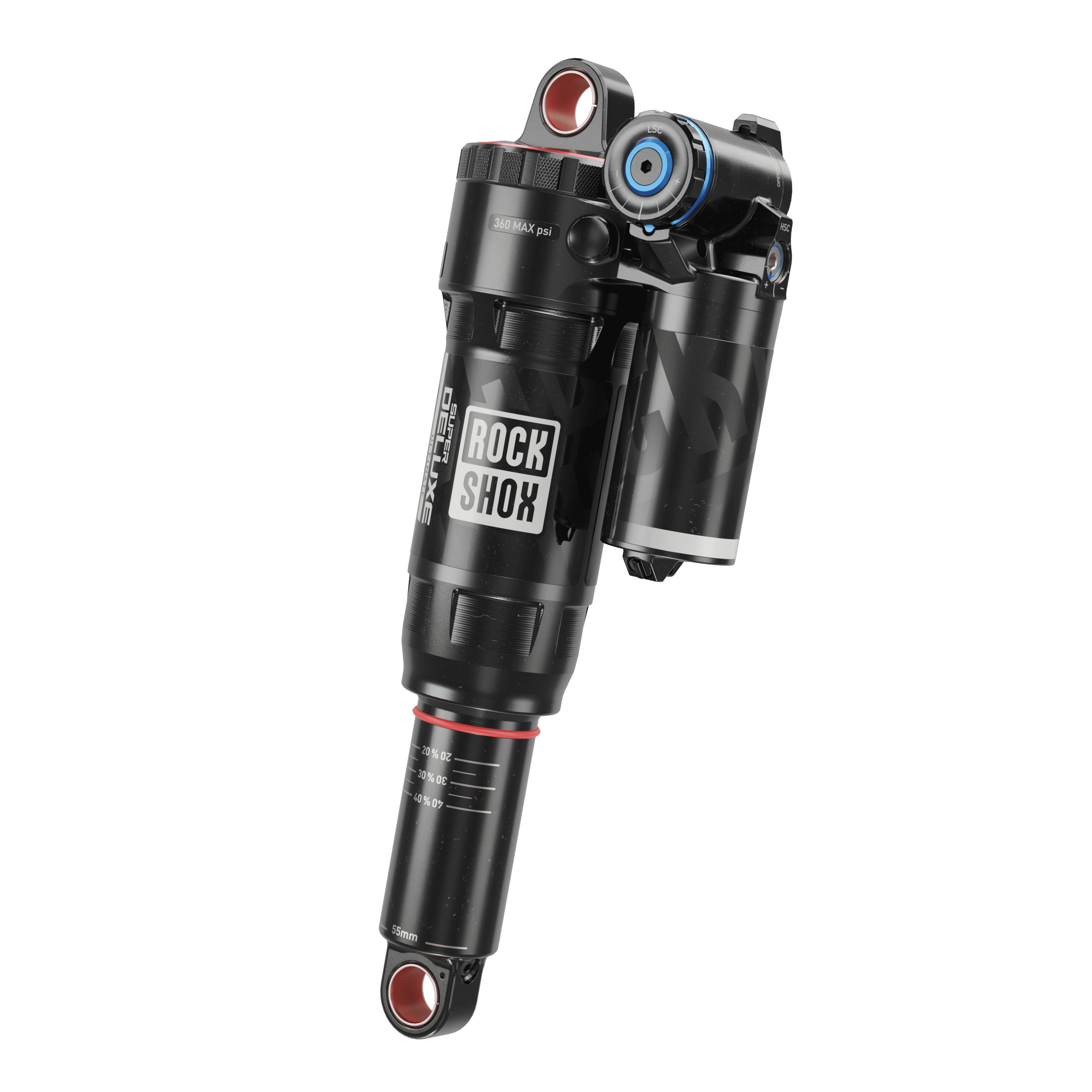 RockShox Super Deluxe Ultimate RC2T Rear Shock - 190 x 45 mm, Linear ...