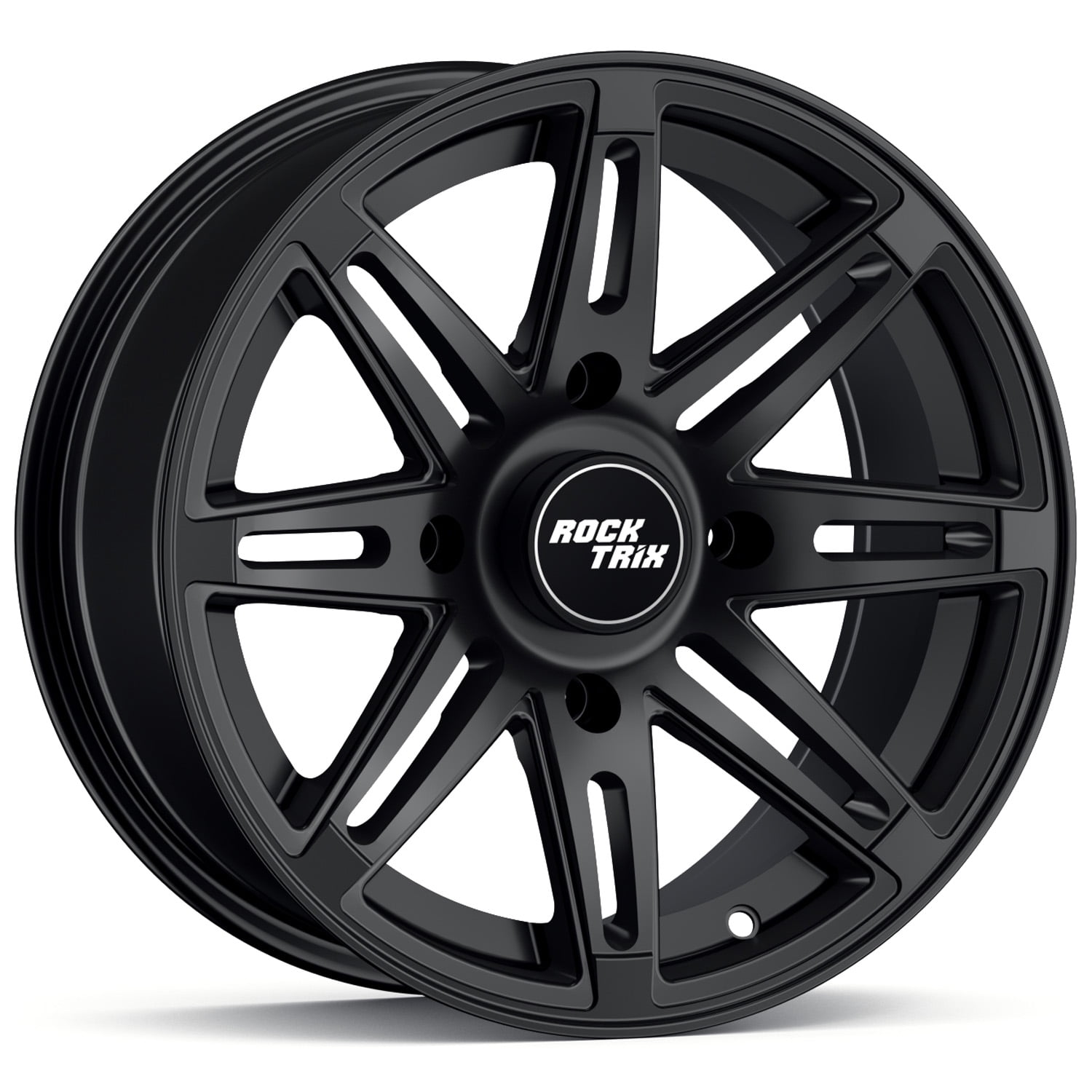 RockTrix RT103 15in Wheel 15x7 4x137, 4+3 Offset, ATV UTV SxS Rim ...