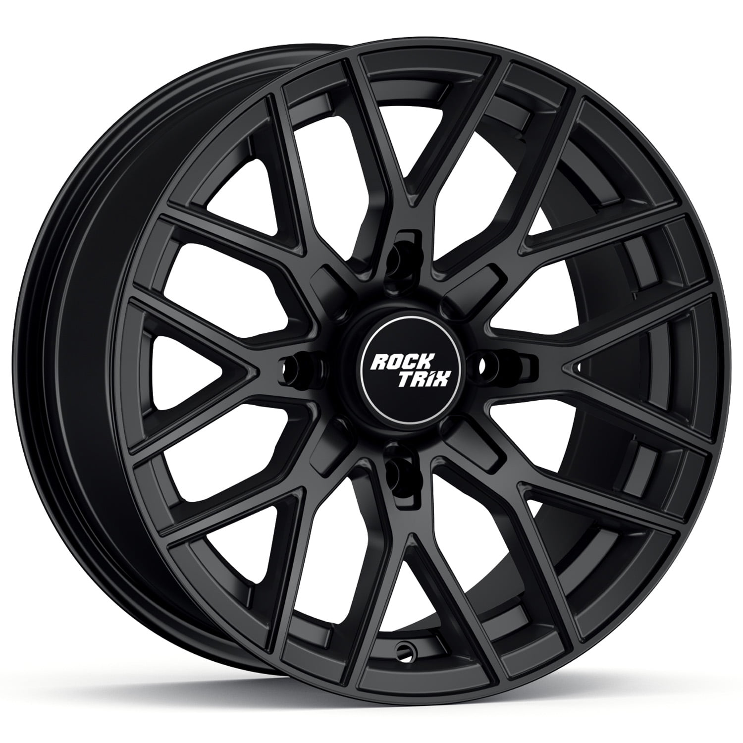 RockTrix RT104 15in Wheel 15x7 4x137, 4+3 Offset, ATV UTV SxS Rim ...