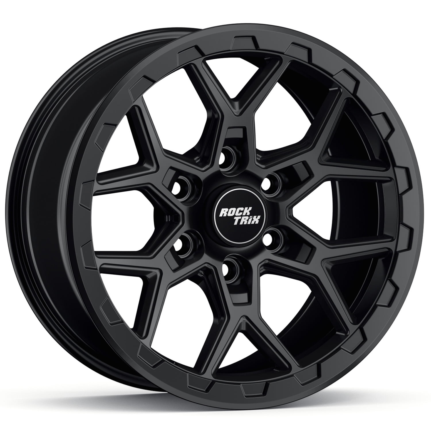 RockTrix RT107 17x8.5 Wheel 6x5.5 Compatible with Toyota Tacoma, 17 ...