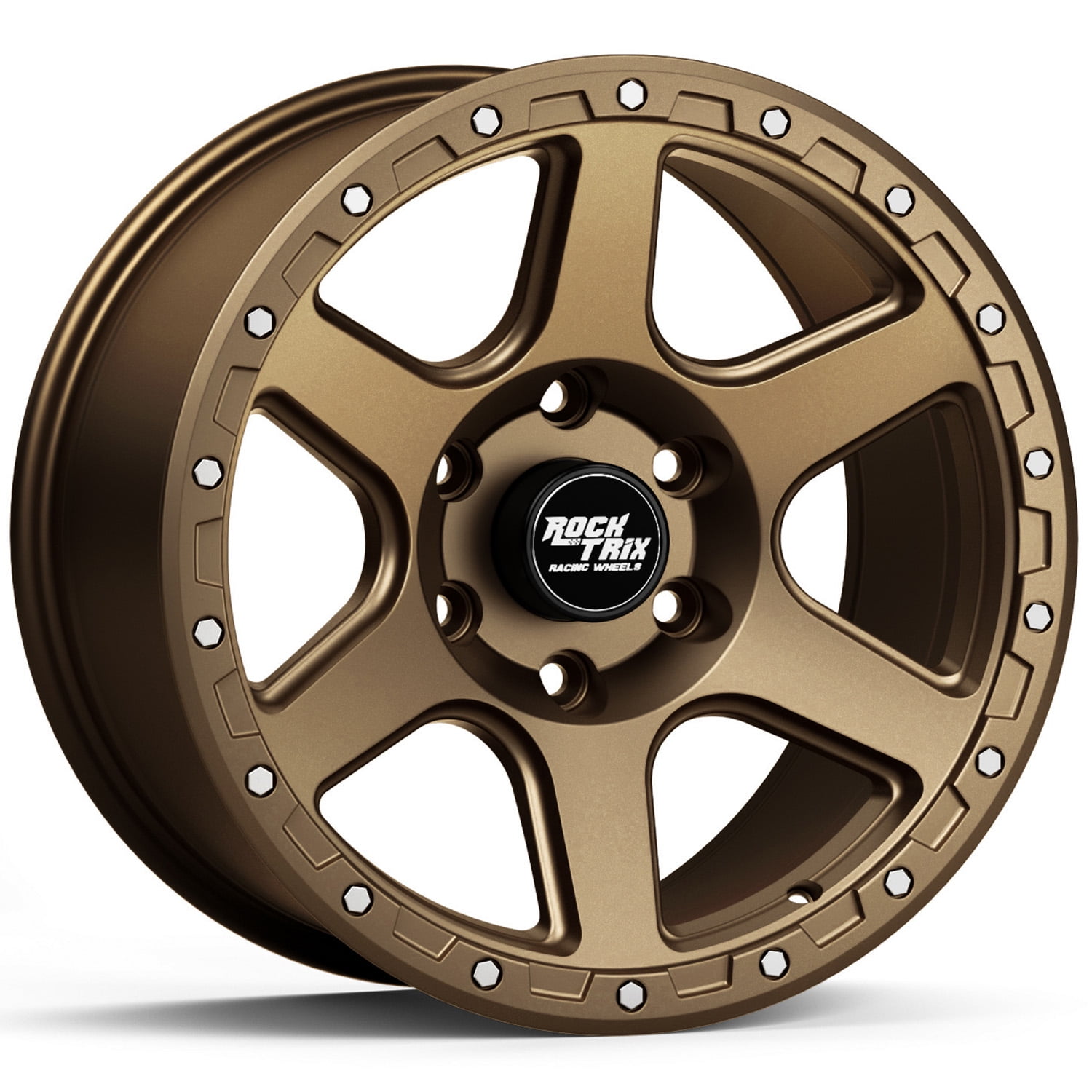RockTrix RT112 17 inch Wheel Compatible with Toyota Tacoma 6x5.5 ...
