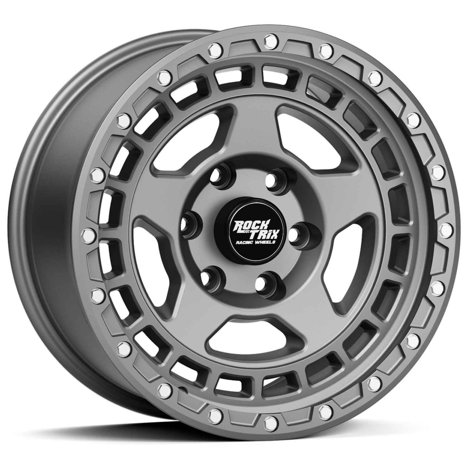 RockTrix RT115 17 inch Wheel Compatible with Toyota Tacoma 6x5.5 ...