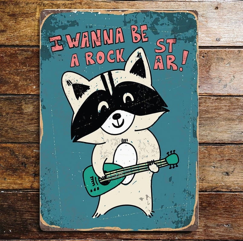 Rockabilly Hot Rob Pin Up Classic Car Metal Sign Plaque 12×8Inch ...